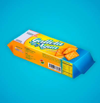Galletas de Agua - Gustossi Bolivia - El Sabor del Buen Gusto