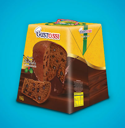 Panetón de Chocolate - Gustossi Bolivia - El Sabor del Buen Gusto